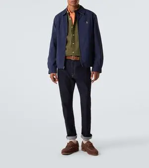 Polo Ralph Lauren Recycled Polyester Bomber Jacket - Blue
