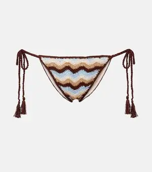 Anna Kosturova Crochet Bikini Bottoms - Multicoloured
