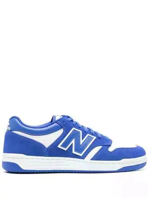 NEW BALANCE 480 Low-top Leather Sneakers - Blue