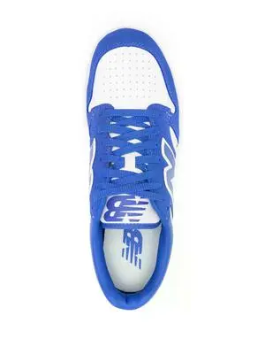 NEW BALANCE 480 Low-top Leather Sneakers - Blue