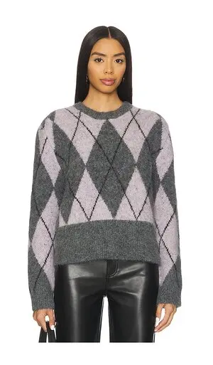 HERSKIND Carter Knit Blouse - Grey