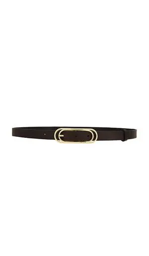 Rag & Bone Duo Rounded Rebound Belt - Brown