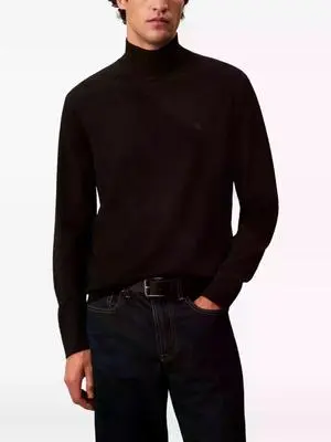 Calvin Klein Embroidered Roll-neck Top