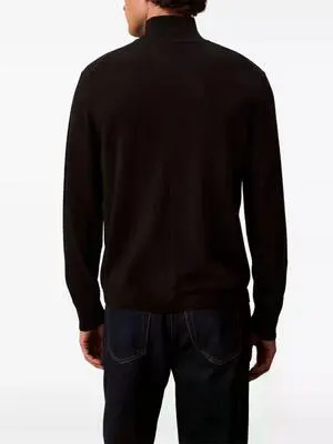 Calvin Klein Embroidered Roll-neck Top