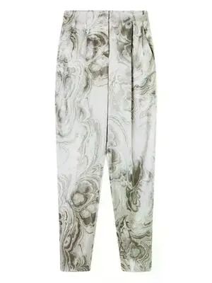 Giorgio Armani Box Pleat Pants For Women