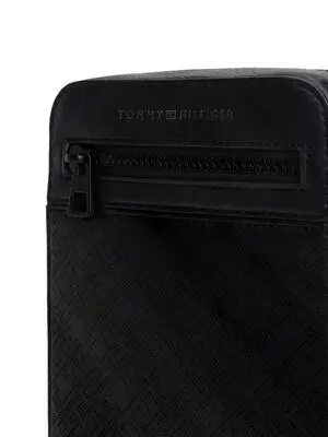 Tommy Hilfiger Zipped Perforated Messenger Bag