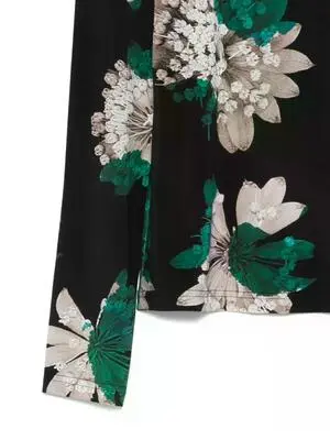 Christian Wijnants Tugal Floral High Neck Top