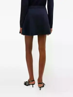 GANNI Logo Mini Skirt