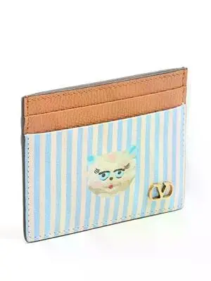 Valentino Garavani Le Chat De La Maison Print Wallet