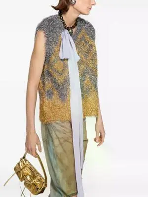Acne Studios Sleeveless Geometric Knit Vest