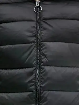 Sisley Quilted Hooded Zip Jacket