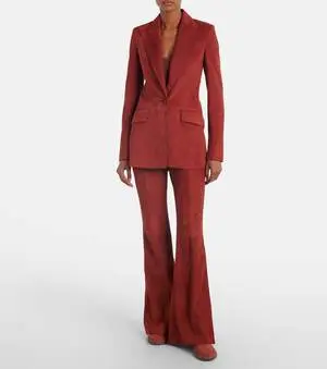 Gabriela Hearst Leiva Suede Blazer
