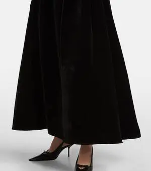 Elie Saab Halterneck Velvet Gown