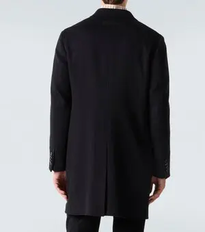 Zegna Wool And Cashmere-blend Coat