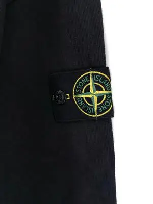 Stone Island Logo-patch Zip-up Hoodie