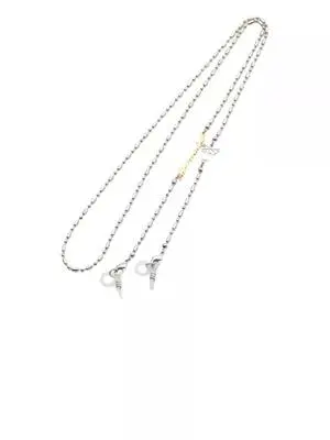 MASTERMIND WORLD Beaded Logo-plaque Glasses Chain
