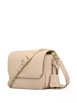 MAISON DE SABRE Leather Shoulder Bag With Gold-tone Hardware