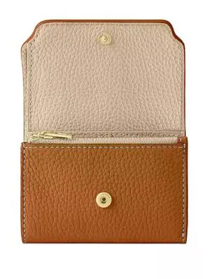 MAISON DE SABRE Leather Trifold Wallet - Brown