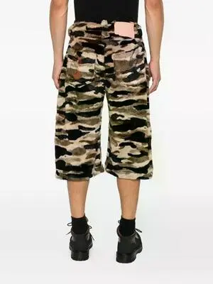PDF Belt-loop Camouflage Shorts