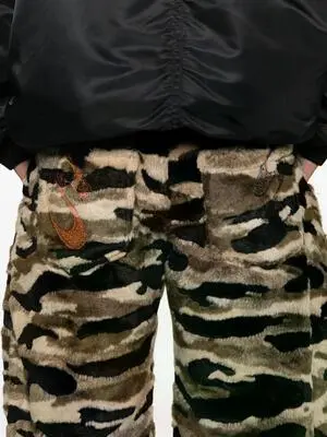 PDF Belt-loop Camouflage Shorts