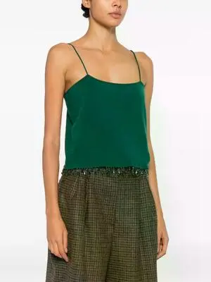 BODE Embellished Spaghetti Strap Top