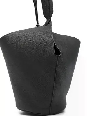 Khaite Lotus Chain Mini Shoulder Bag - Black