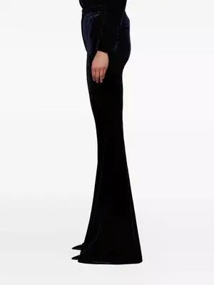 Alex Perry Velvet Flared Trousers