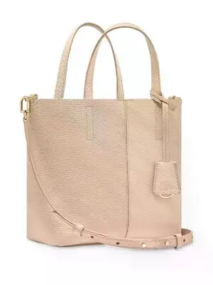 MAISON DE SABRE Leather Soft Tote - Neutrals