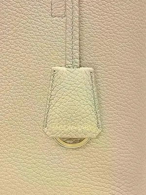 MAISON DE SABRE Leather Soft Tote - Neutrals
