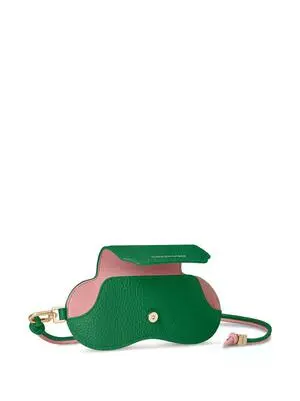 MAISON DE SABRE Leather Sunglasses Case - Green