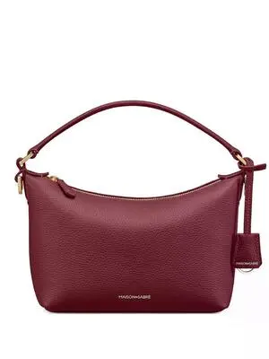 MAISON DE SABRE Small Leather Hobo - Red