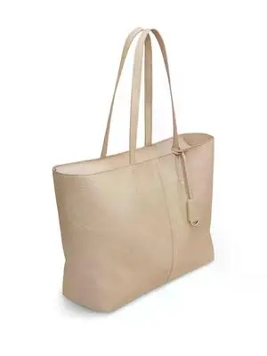 MAISON DE SABRE Zipped Leather Soft Tote