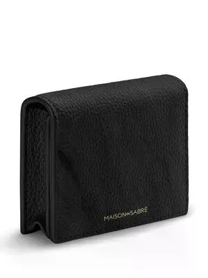 MAISON DE SABRE Leather Card Case - Black
