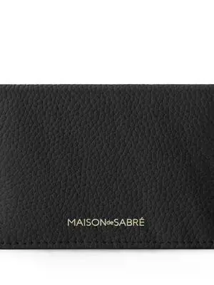 MAISON DE SABRE Leather Card Case - Black