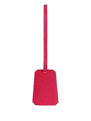 MAISON DE SABRE Leather Luggage Tag - Red