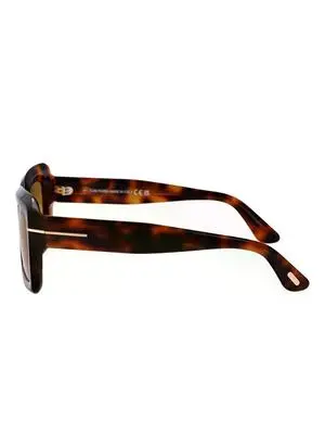 TOM FORD Leila Square Frame Sunglasses