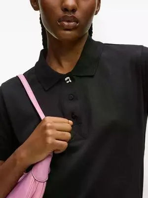 Karl Lagerfeld Ikon Button Polo Shirt