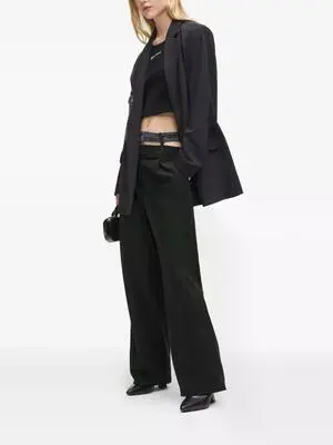 Karl Lagerfeld Double Waistband Trousers