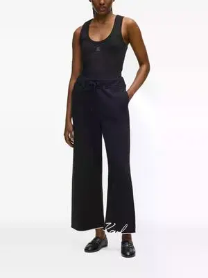 Karl Lagerfeld Signature Hem Track Pants
