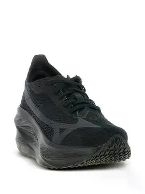 Comme Des Garçons X Mizuno Wave Rebellion Pro 3 Openwork Sneakers - Black