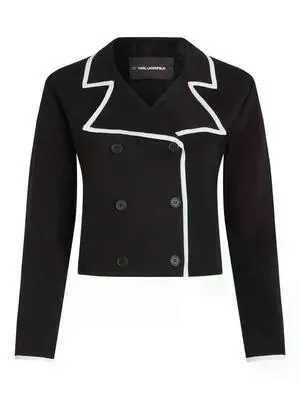 Karl Lagerfeld Trimmed Cardigans For Women