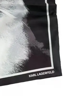 Karl Lagerfeld Ikon Choupette Silk Scarf
