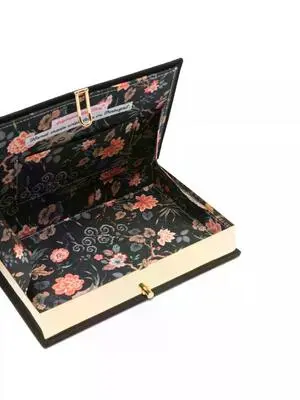 OLYMPIA LE-TAN Cheers" Beaded Book Clutch
