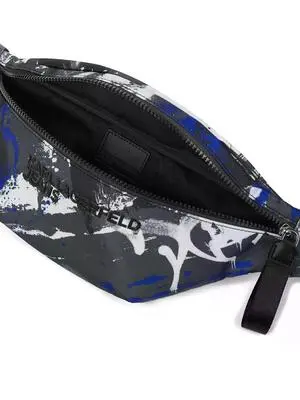 Karl Lagerfeld Graffiti Print Belt Bag