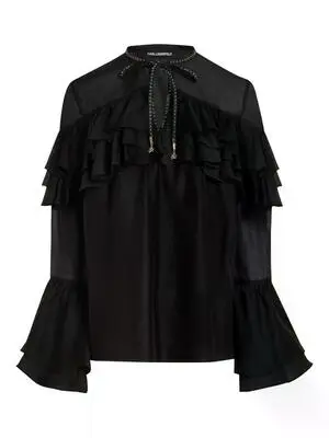 Karl Lagerfeld Frill Blouses
