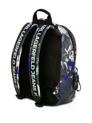 Karl Lagerfeld Graffiti-print Backpack