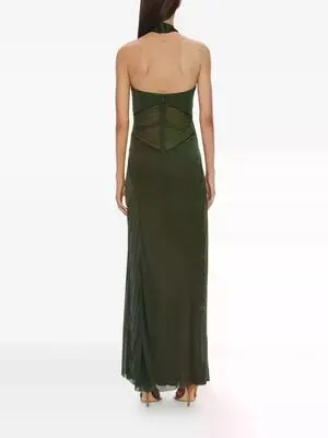 Christopher Esber Solea Braided Detail Maxi Dress