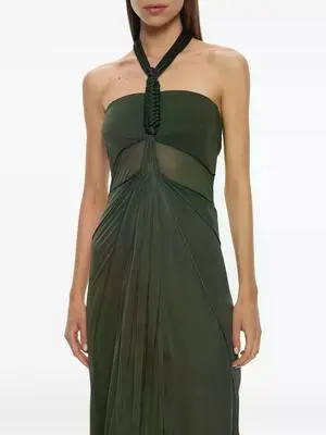 Christopher Esber Solea Braided Detail Maxi Dress