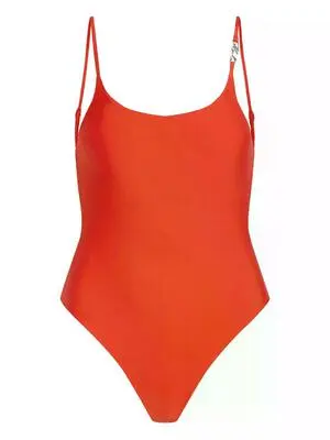 Karl Lagerfeld Cheeky Swimsuit - Orange