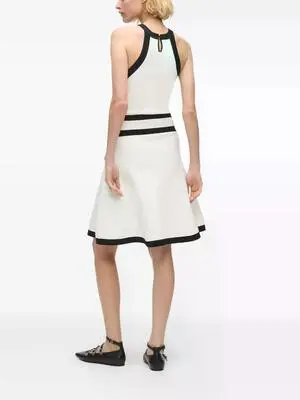 Karl Lagerfeld Sleeveless Dress With Embroidered Logo